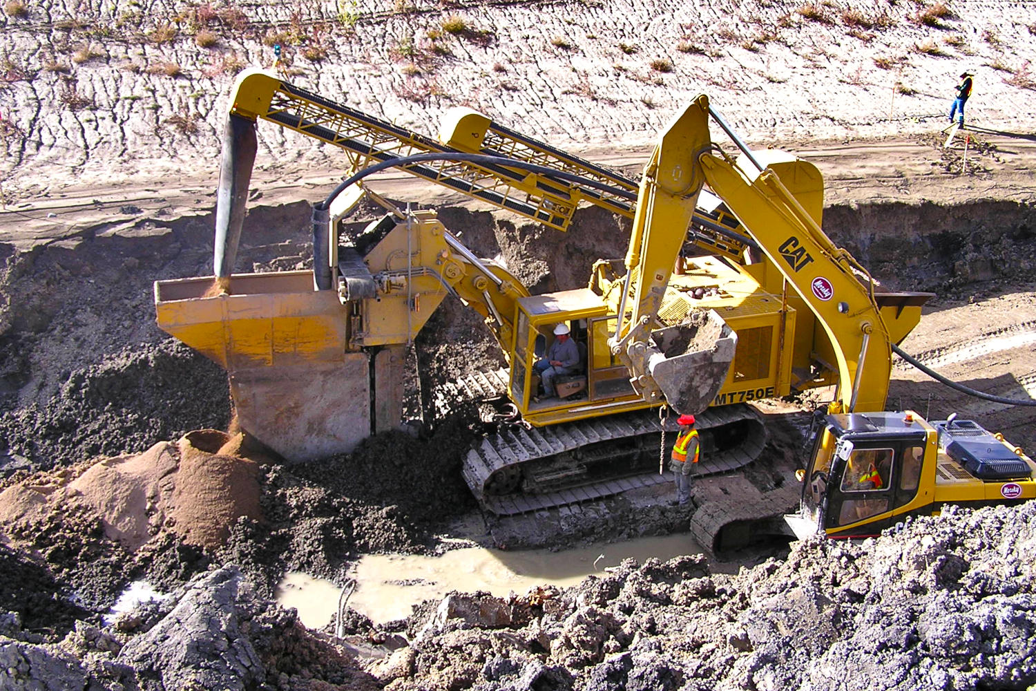 Collection Trenches – DeWind One Pass Trenching