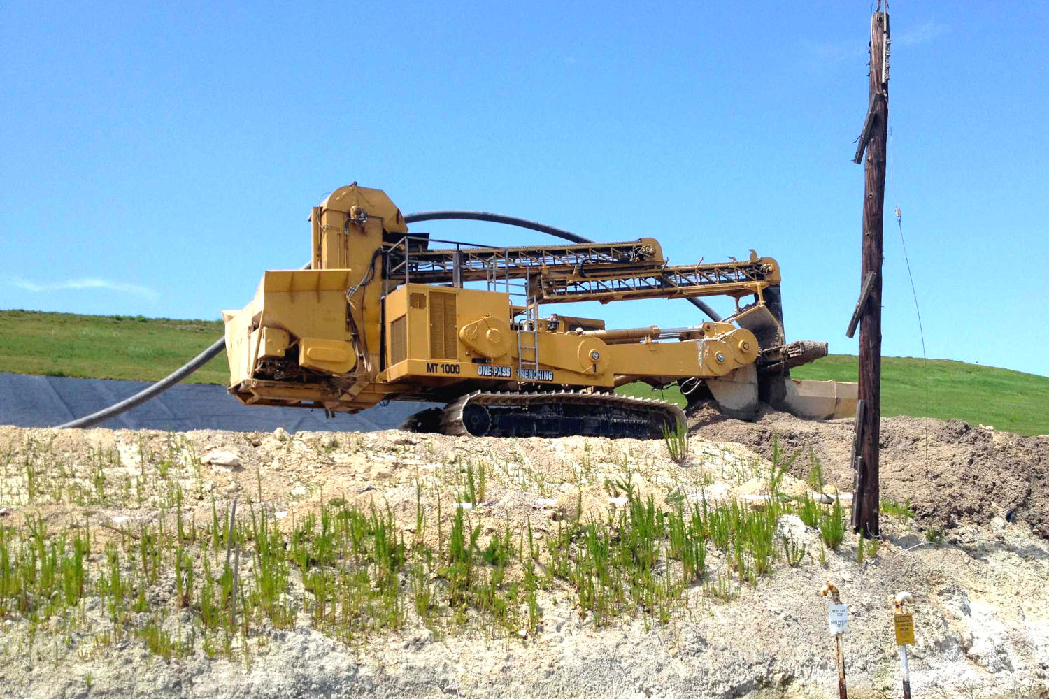 Landfill Remediation – DeWind One Pass Trenching