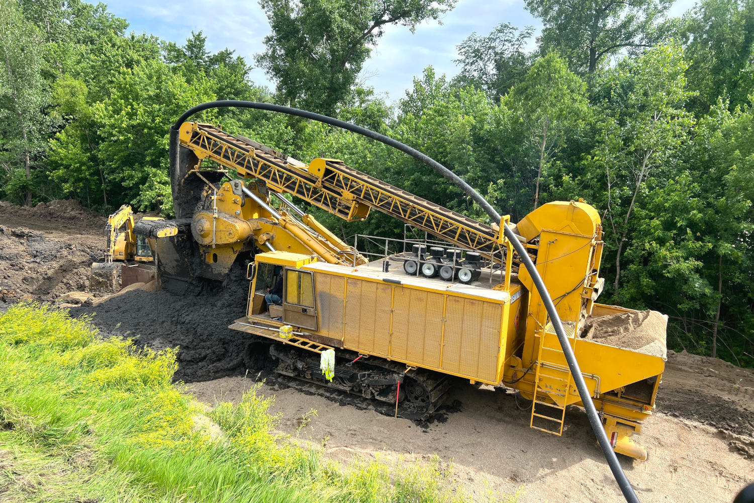 Landfill Remediation – DeWind One Pass Trenching