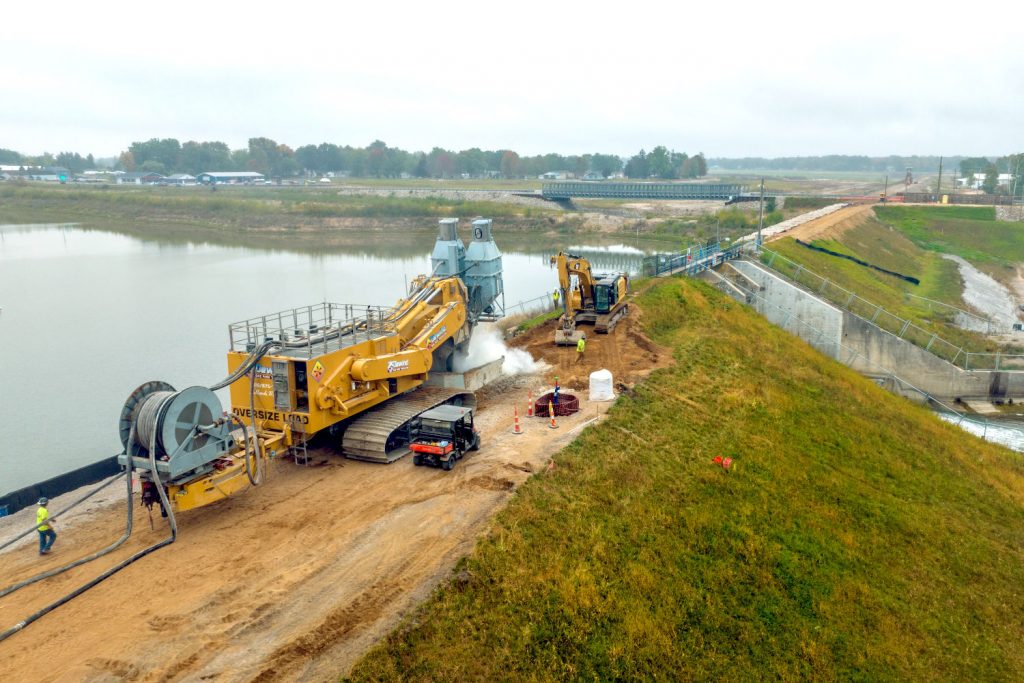 Dams and Levees - DeWind One Pass Trenching