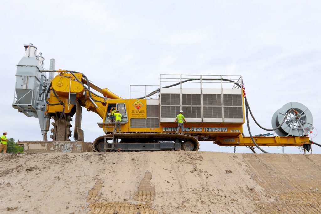 Hydraulic Barrier Walls – DeWind One Pass Trenching