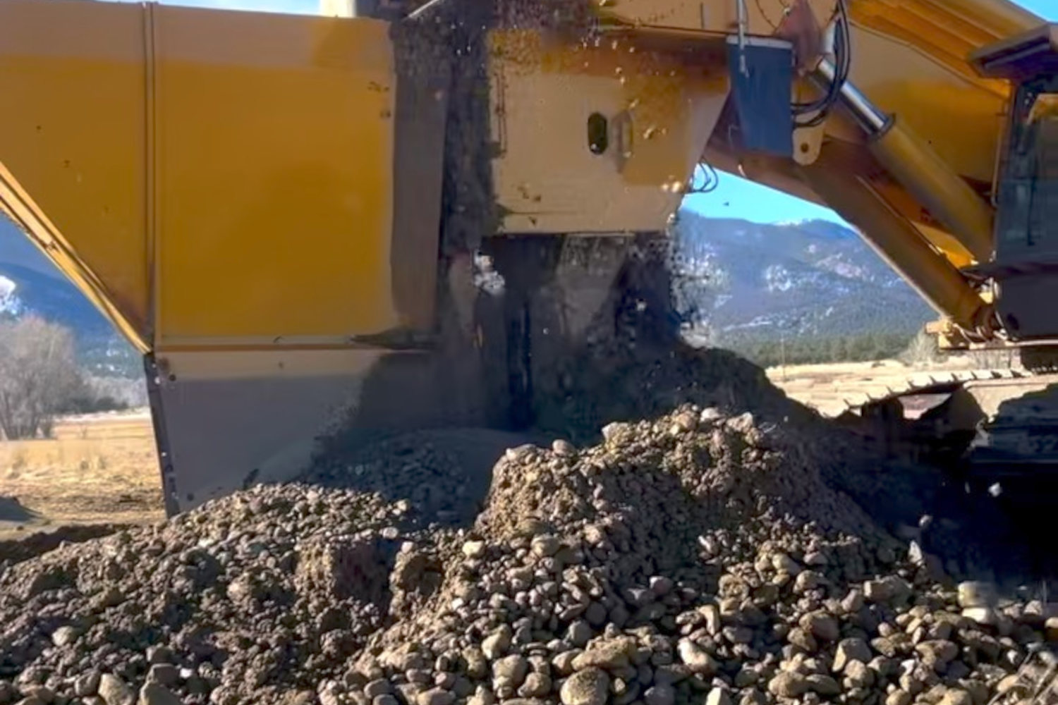 Municipal Water Supply Installation - DeWind One Pass Trenching